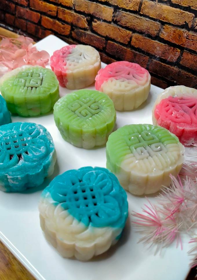 Resep Snow Skin Chocolate Moon Cake oleh Deedee Rasuan - Cookpad
