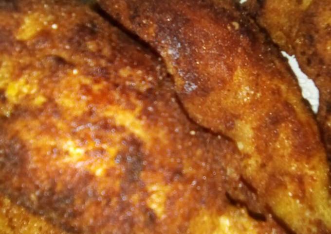 Pollo empanizado Receta de Denisse López - Cookpad