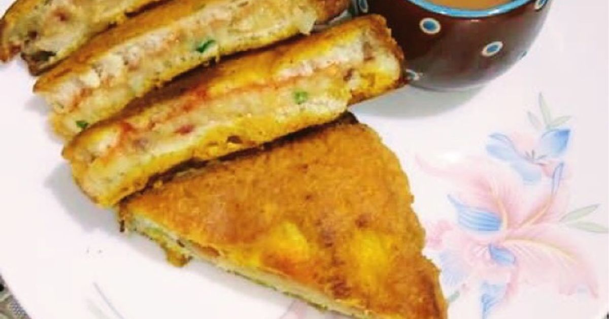 Crispy Bread Pakoda Recipe by Sudipa Gope - Cookpad