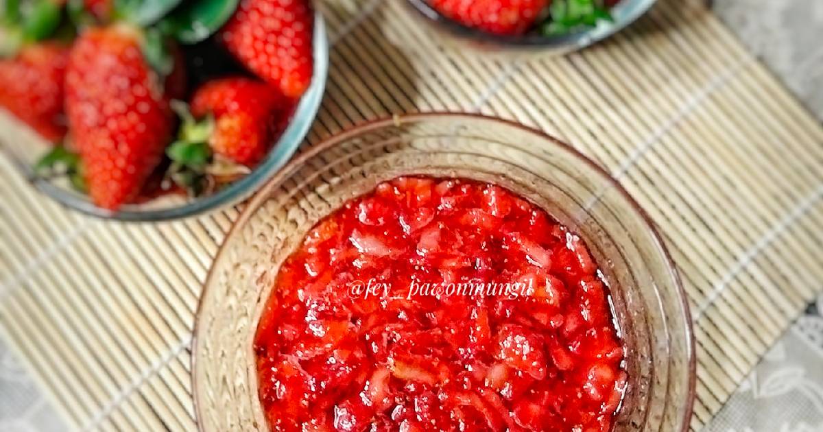 1.652 resep sirup strawberry enak dan mudah - Cookpad