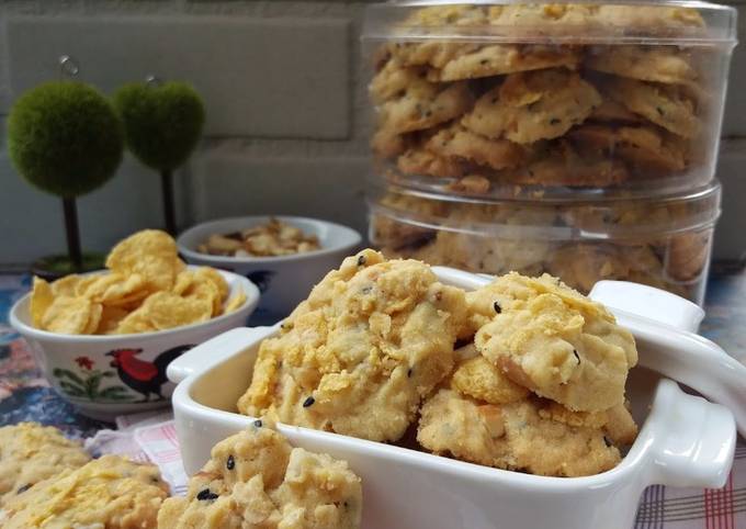 Resep Cornflakes Cookies oleh Dapurmiranti - Cookpad