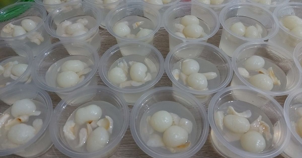 Resep Puding Lychee oleh Phietlie - Cookpad