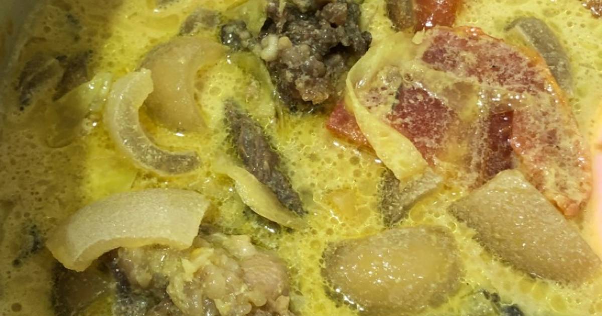 Resep Soto Tangkar Daging Sapi Kikil - Menu anak oleh Domivriel Kitchen ...