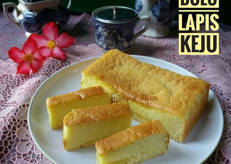 Resep Bolu Lapis Keju oleh Niken Rosanti - Cookpad