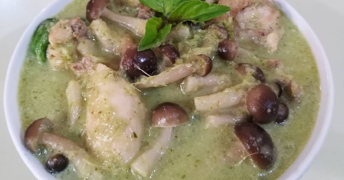 Resep Thai Green Chicken Curry oleh Dapurcici - Cookpad