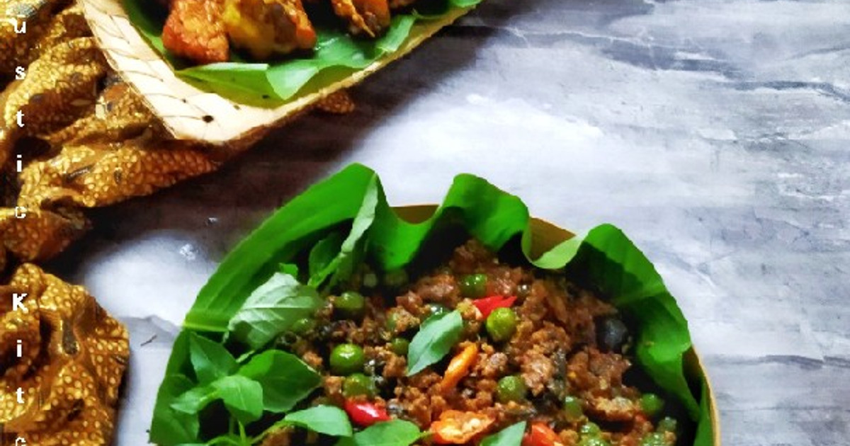 Resep Ulukuteuk, Sambal Oncom Leunca Khas Sunda oleh Wids Kitchen 🍀🌷 ...