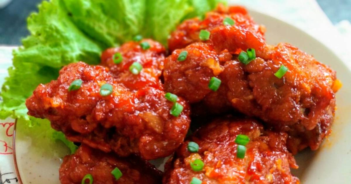 Resep Ayam Goreng Ala Korea oleh tyasprabowo - Cookpad