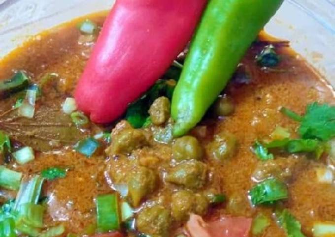 Hara Chana (Jinjara) ki Sabzi Recipe by Nehal Acharya - Cookpad