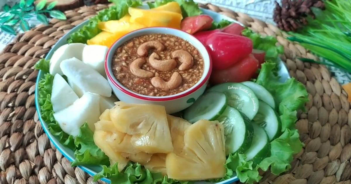 Resep Rujak Buah Kacang Mede oleh Rahayu Sartika Br. Sembiring - Cookpad