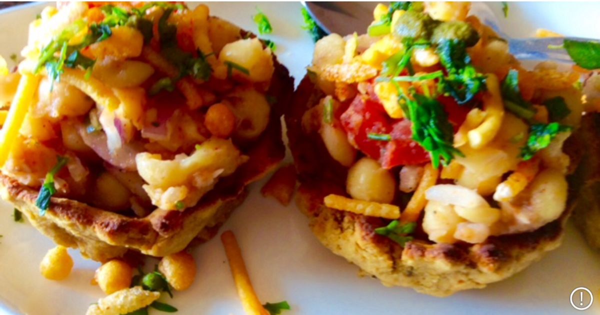 Leftover Chana Dal Katori Chat Recipe by santoshbangar - Cookpad