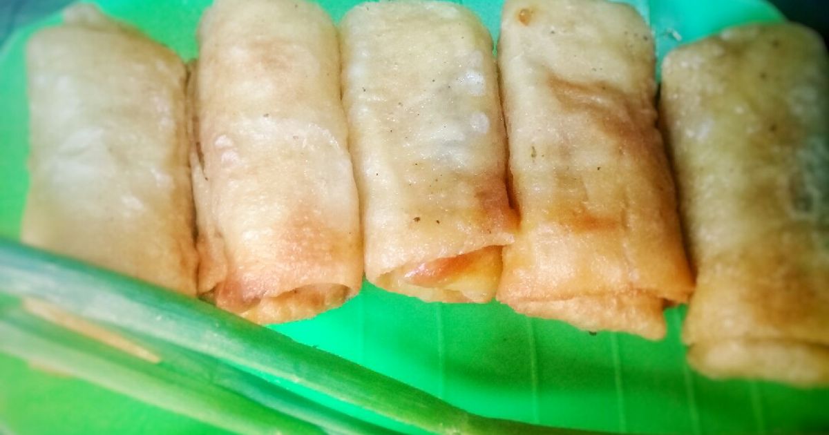 Resep Lumpia Mini Super Gampang oleh miya - Cookpad
