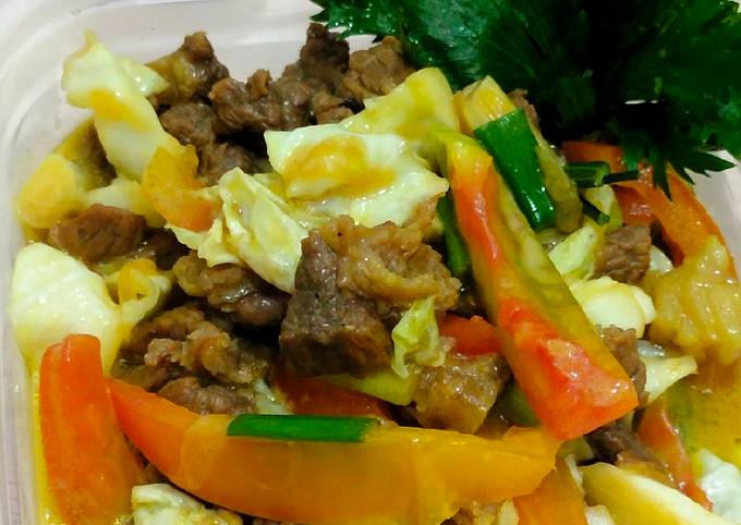 Resep Tongseng sapi bumbu iris oleh 🌸Listya 🌸 - Cookpad