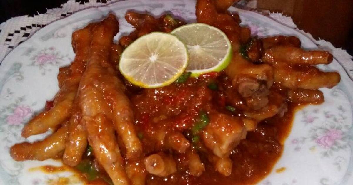 Resep Ceker pedas oleh Bunda norin - Cookpad