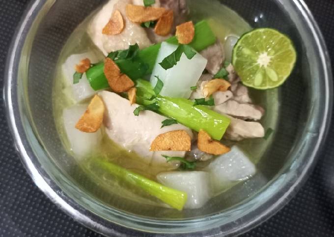 Resep Soto ayam menu keluarga (start 1Y+) oleh R. Septania - Cookpad