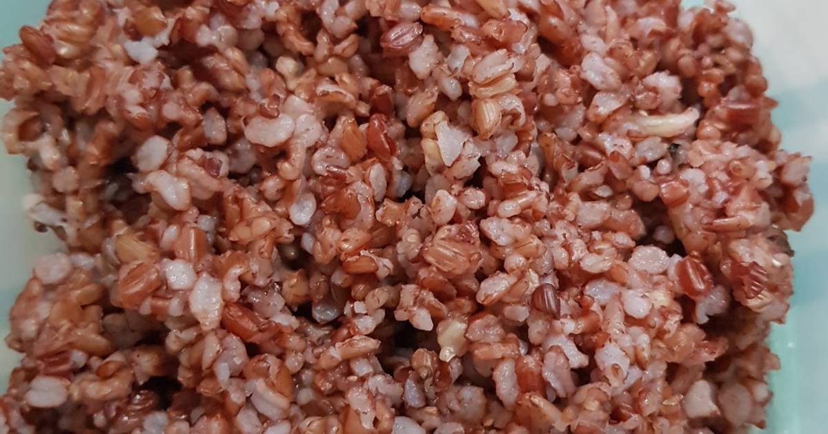 40 resep menanak nasi merah enak dan mudah - Cookpad