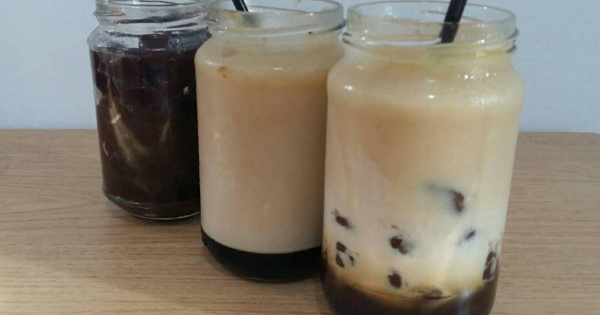 Resep Choco Bubble Milk Tea w/ Brown Sugar oleh Martiwi - Cookpad