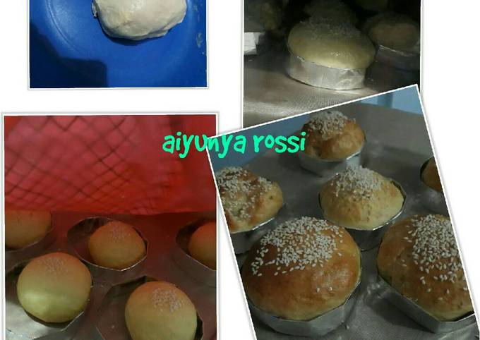 Resep Roti tawar / bun burger oleh raga ayu - Cookpad