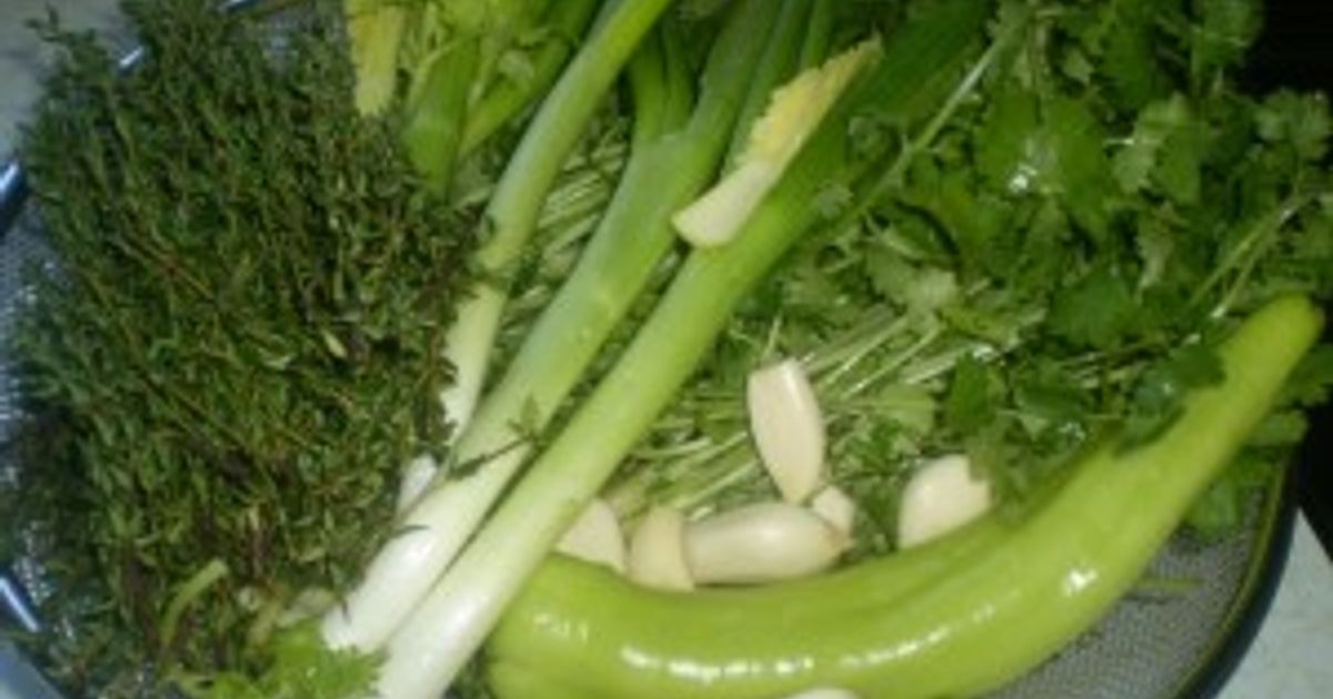 Green Seasoning Mix Recipe by Nadia Gani - Cookpad