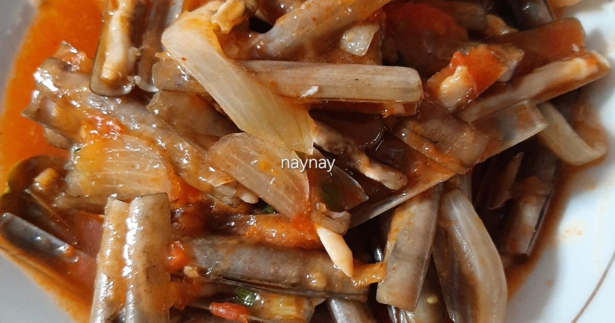 Resep Kerang Bambu Tumis oleh NayNay - Cookpad