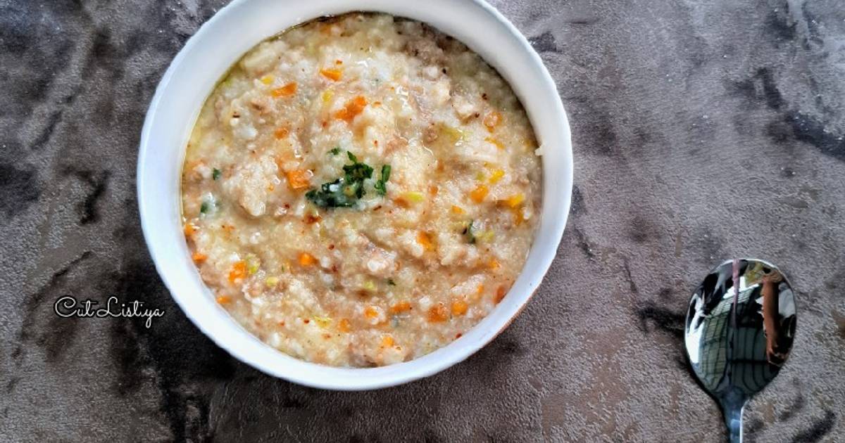 Resep Dakjuk Bubur Daging Sapi ala Korea oleh Cut Listiya - Cookpad