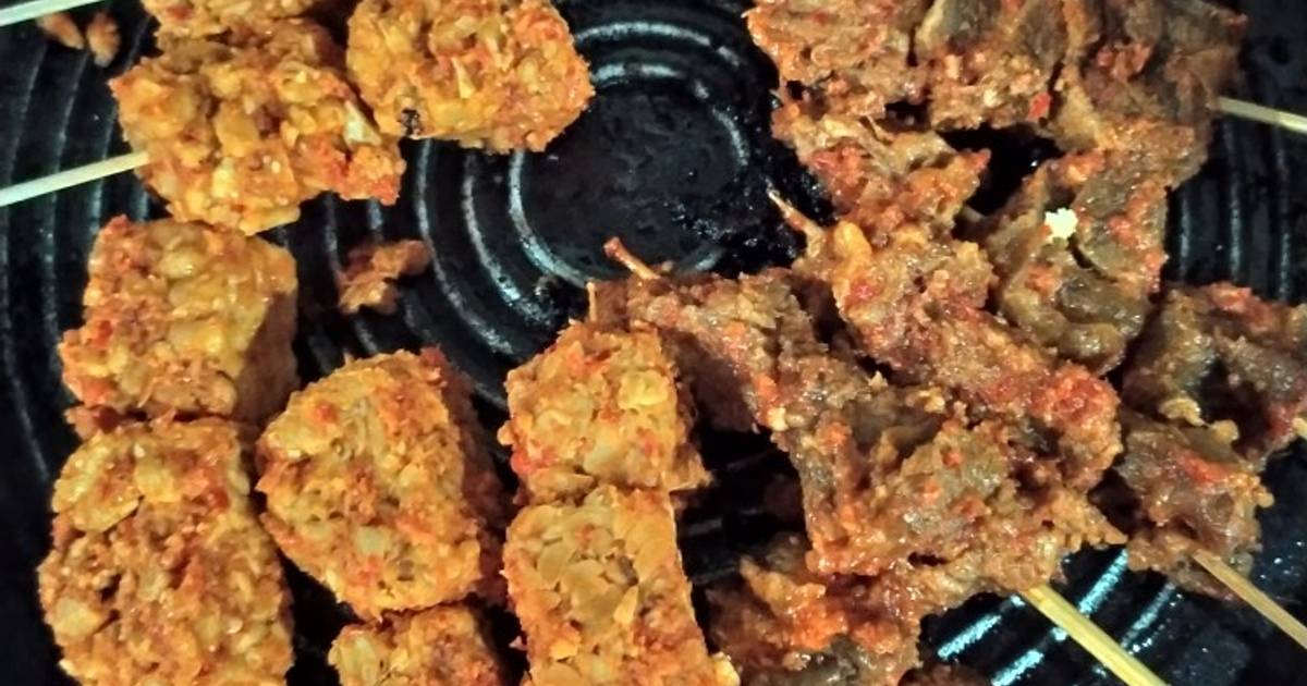 Resep Sate Daging & tempe oleh Tika Dyentic - Cookpad