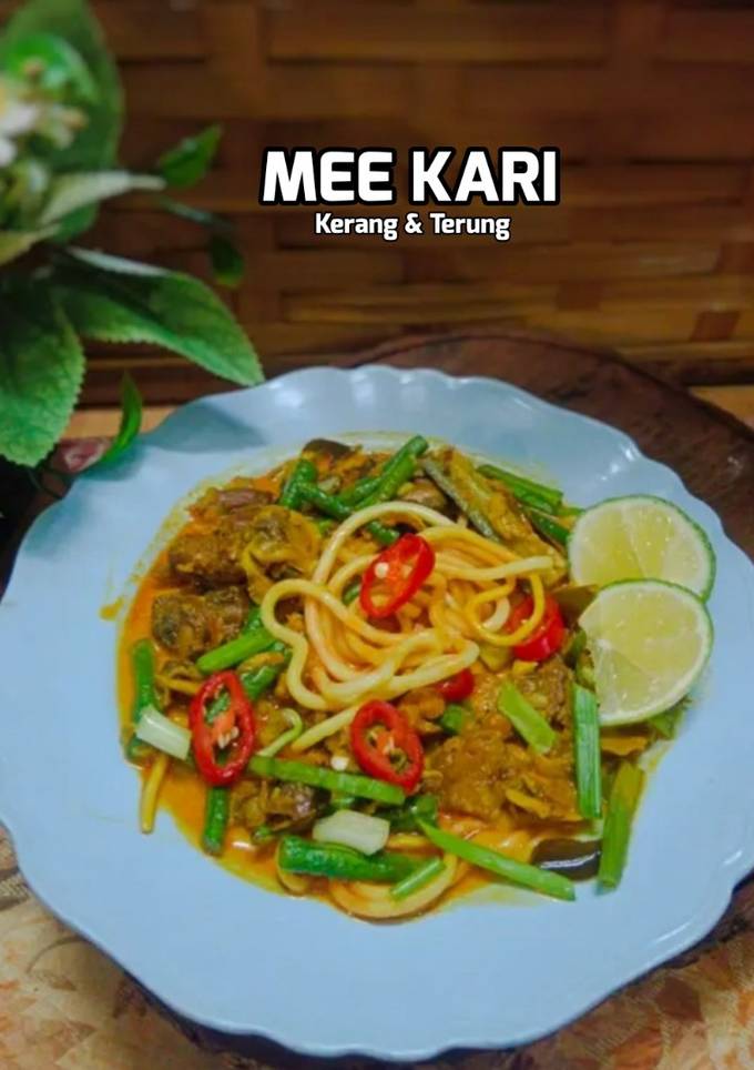 Resipi 11:9:24 - Mee Kari kerang dan kacang panjang oleh Hani Shaimi ...
