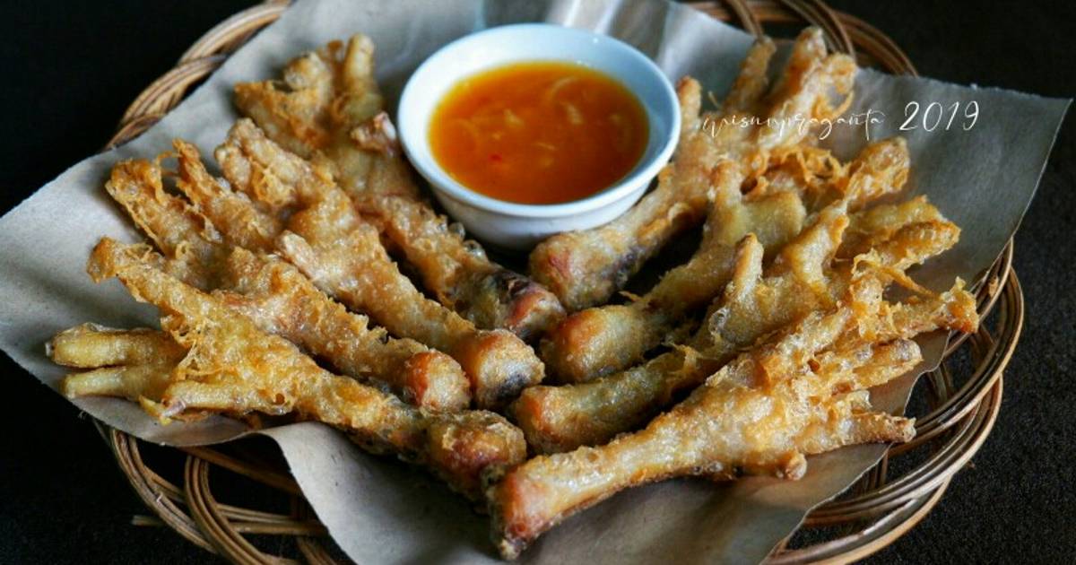 Resep Ceker Goreng Saus Steak oleh Wisnu Praganta - Cookpad