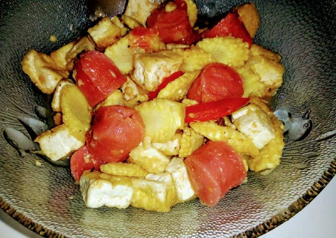 Resep Tumis putren tahu sosis oleh neni - Cookpad