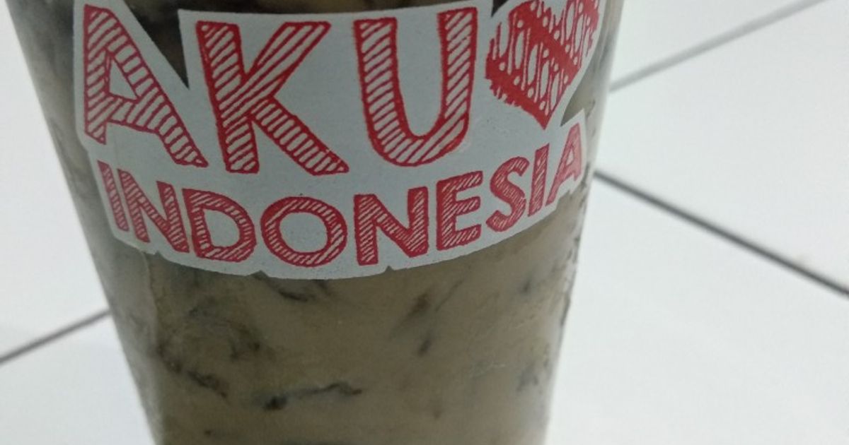 Resep Capcin (Capuchino Cincau) oleh radhiyah.hk - Cookpad