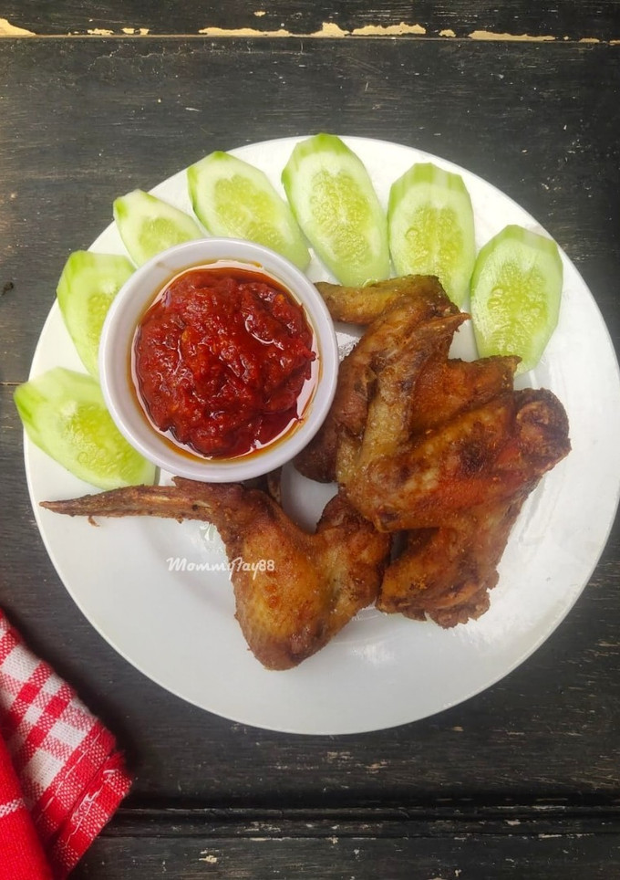 Resep Sambel Pecel Ayam Goreng oleh Mita.W#MommyFayzel# - Cookpad