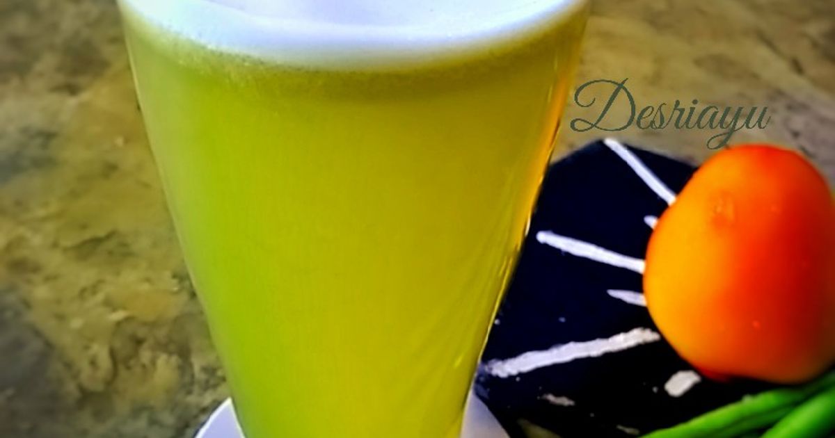 Resep Jus Buncis Tomat oleh Desriayu - Cookpad