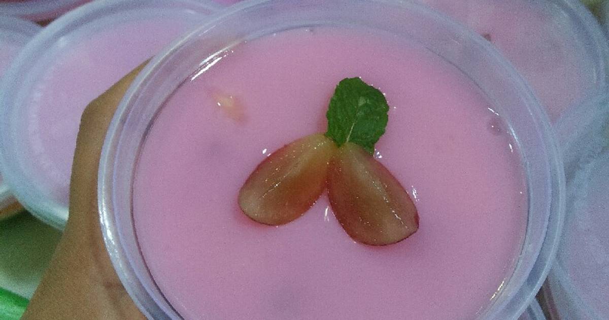 Resep Pudding Susu Buah oleh Zulfalaya Sephtiani - Cookpad