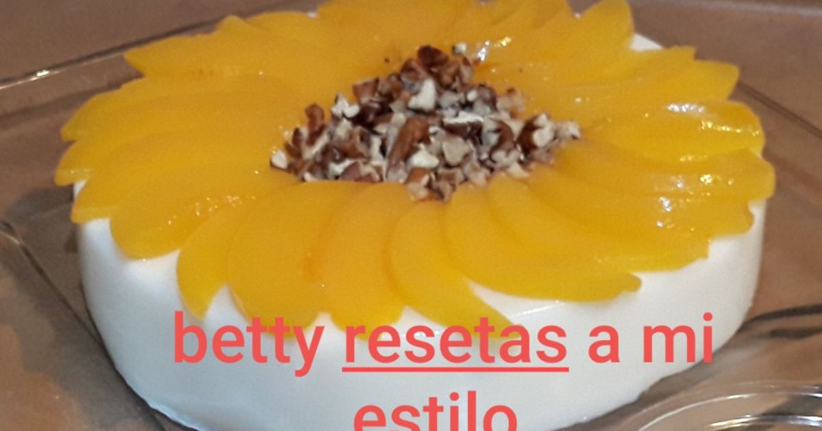 Gelatina De Leche Muy Blanca!!! Receta de Betty recetas a mi estilo ...