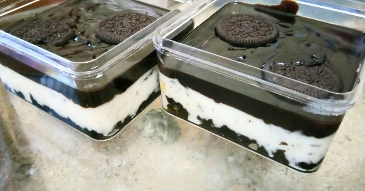 Resep Oreo cheese dessert box (no mixer no bake) oleh Intan N - Cookpad