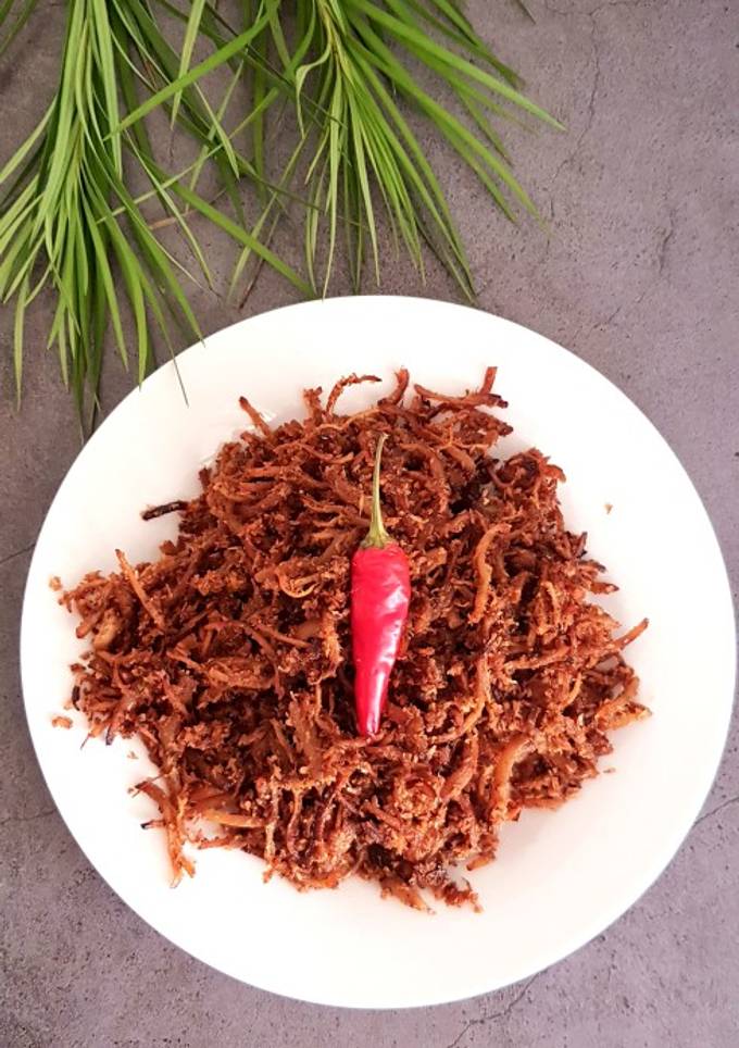 Chicken Serunding / Chicken Floss Recipe by Pinkblanket's Kitchen - Cookpad