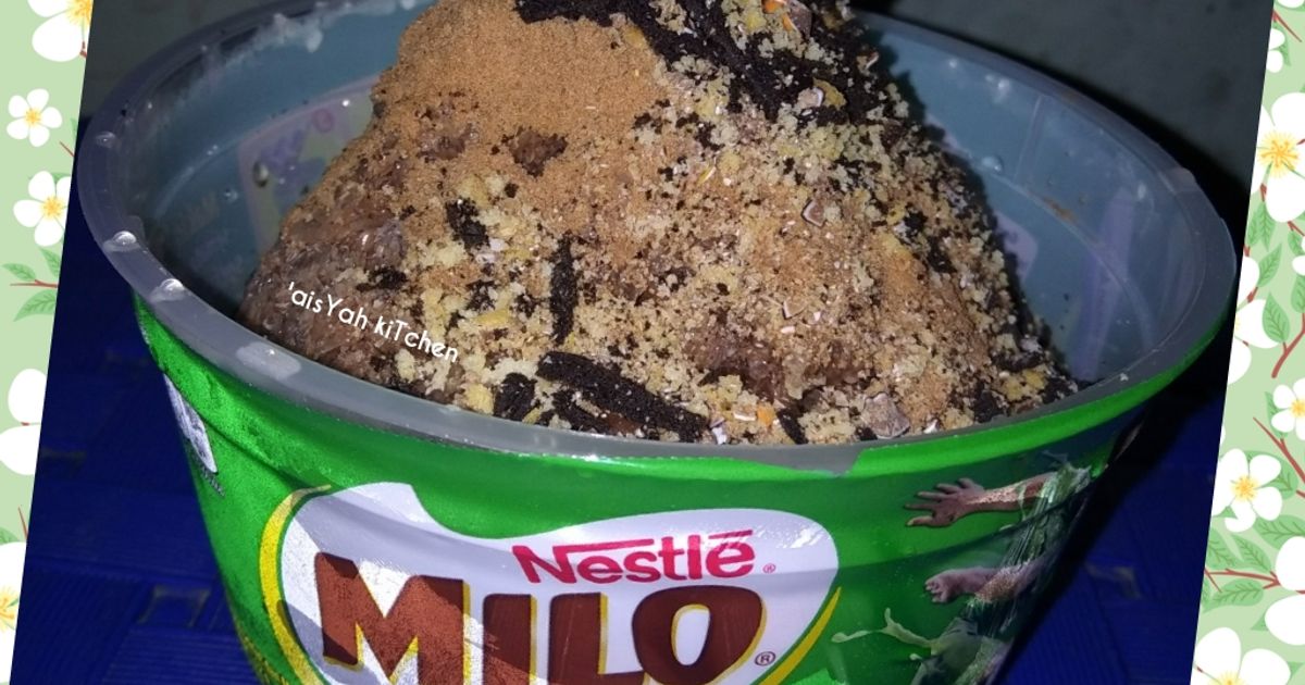 Resep es milo biskuit rumahan enak dan mudah - Cookpad