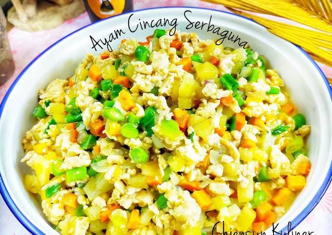 Resep Ayam Cincang Serbaguna Oleh Chiensyn Kuliner Cookpad