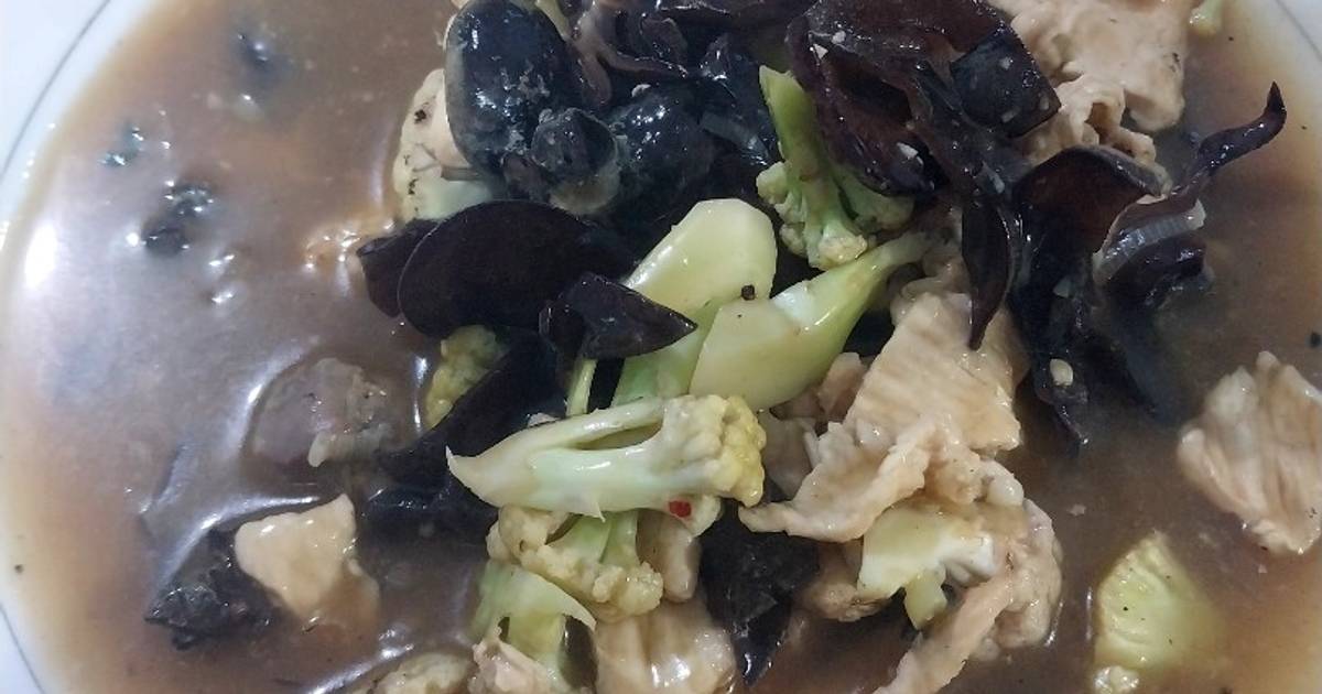 Resep Ayam Ca Kubis Jamur Aini'Cooking oleh Aini - Cookpad