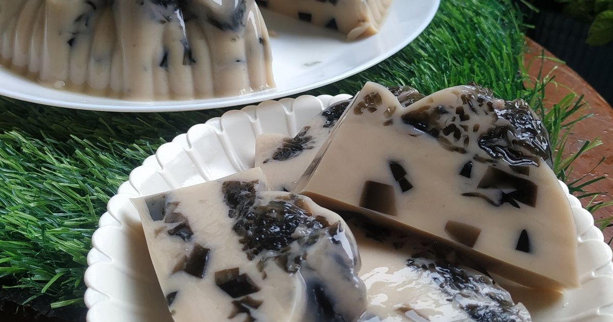 Resep agar2 cincau rumahan enak dan mudah - Cookpad