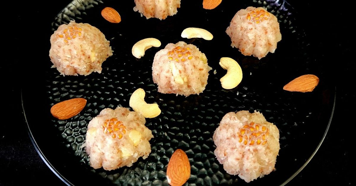 Healthy Halim Ladoo Recipe by Manisha Sampat - Cookpad