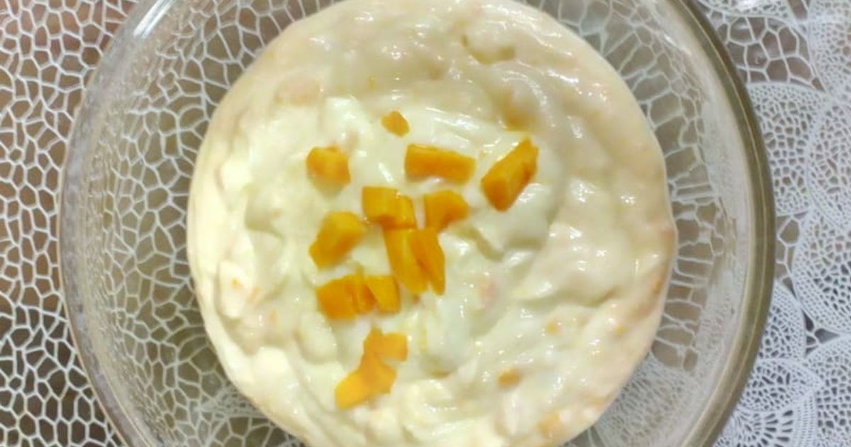 Alka Parmar દ્વારા રેસીપી મેંગો શ્રીખંડ (Mango Shrikhand Recipe In ...