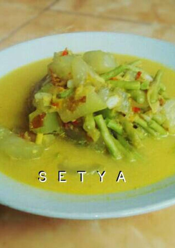 Resep Lodeh labu air kacang putih bumbu bali oleh SeTya - Cookpad
