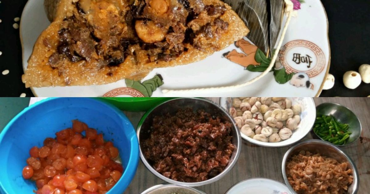 Resep Bakcang (Ketan Dan Isian Lainnya) 3/4 oleh DAPUR ONCAK - Cookpad