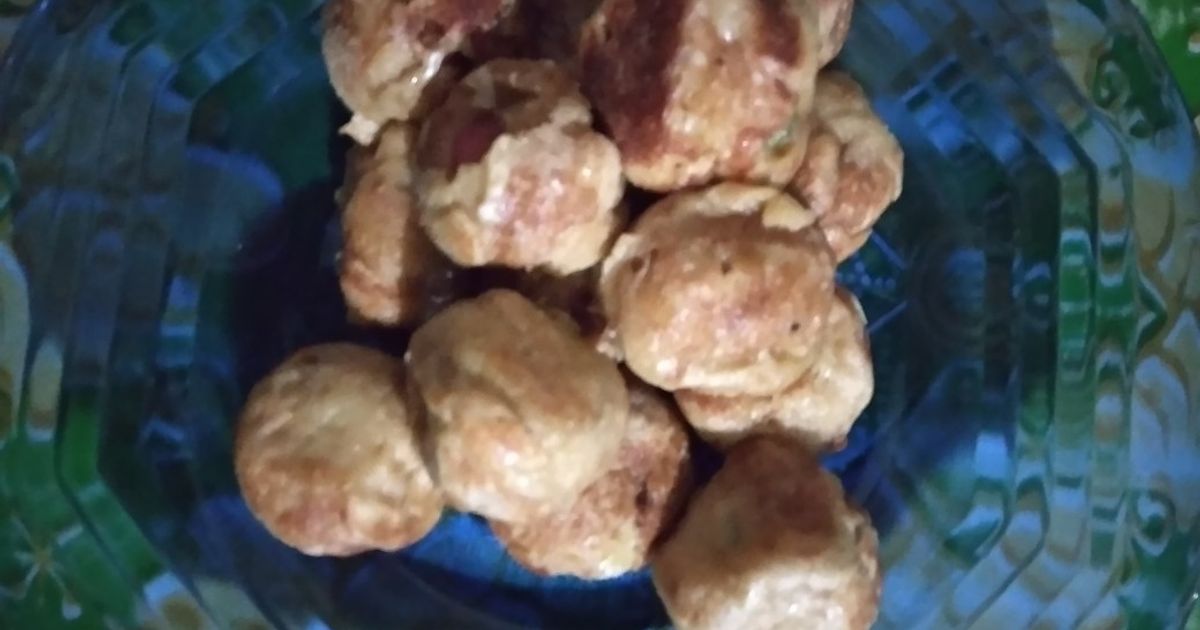 Resep bakwan pentol rumahan enak dan mudah - Cookpad