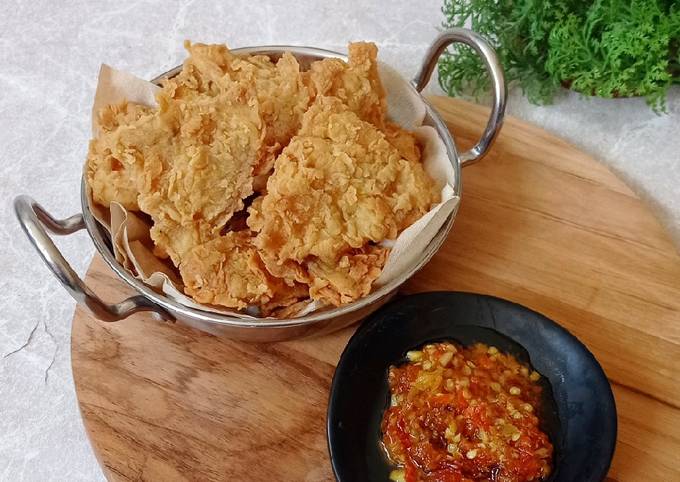Resep Telur Dadar Crispy oleh Febry Caturia - Cookpad