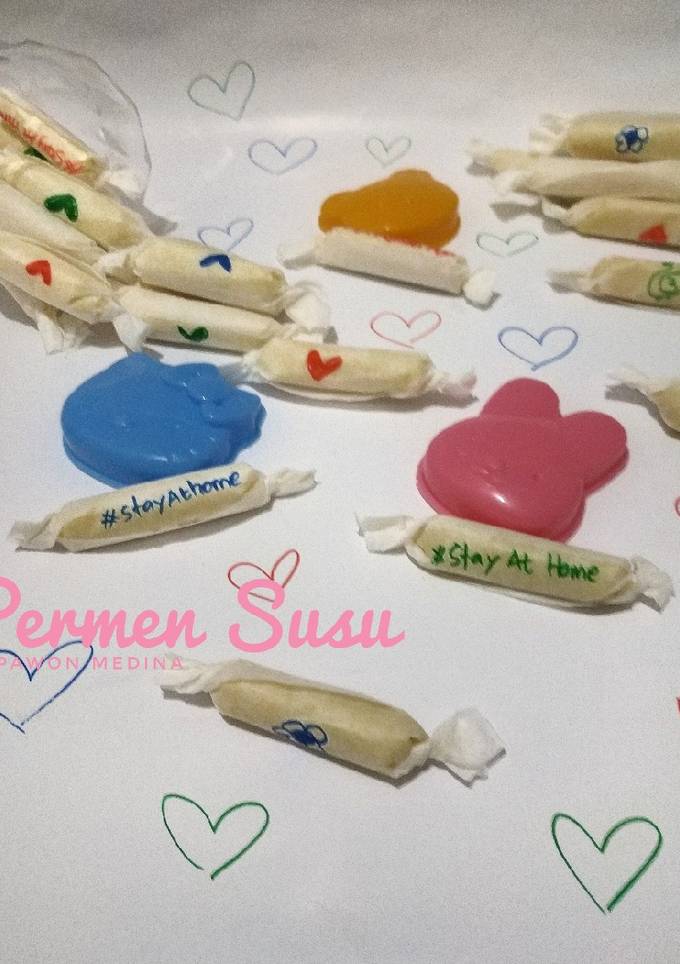 Resep Permen Susu Rabbit KW 100😆 oleh Pawon Medina - Cookpad