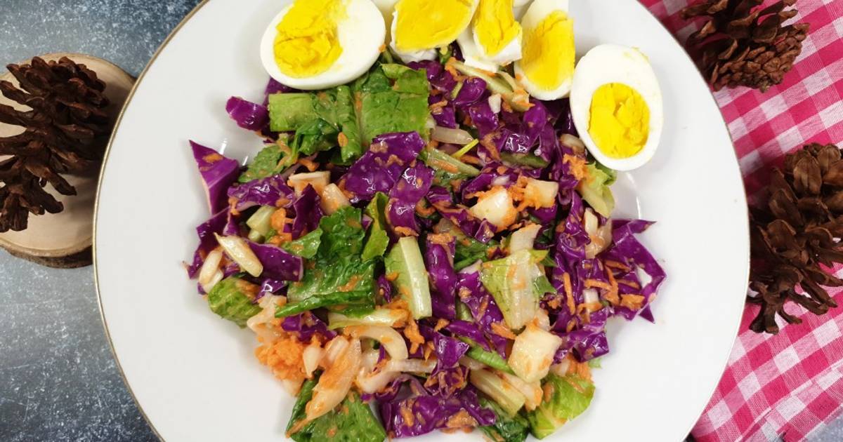 Resep Salad sayur enak | menu diet oleh OGATO KITCHEN - Cookpad