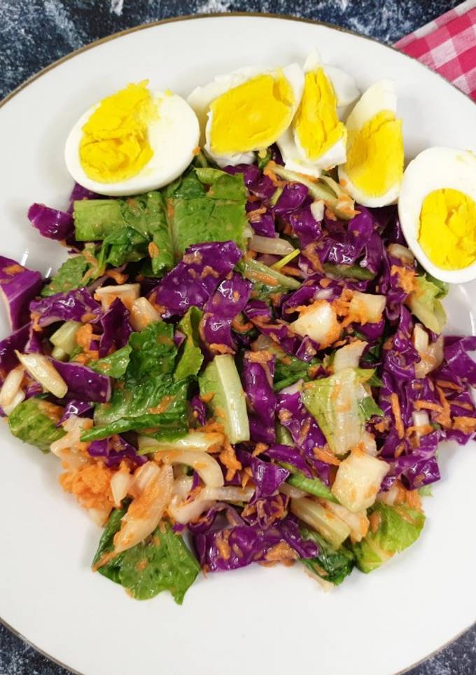 Resep Salad sayur enak | menu diet oleh OGATO KITCHEN - Cookpad