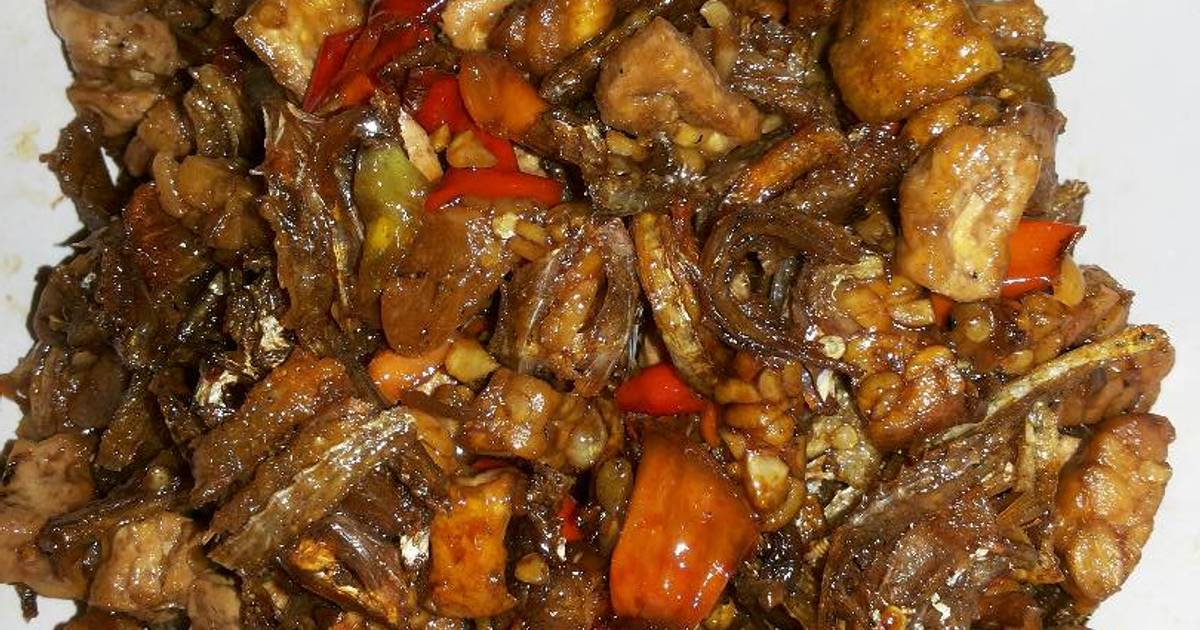 1.167 resep tempe ikan asin pedas enak dan mudah - Cookpad