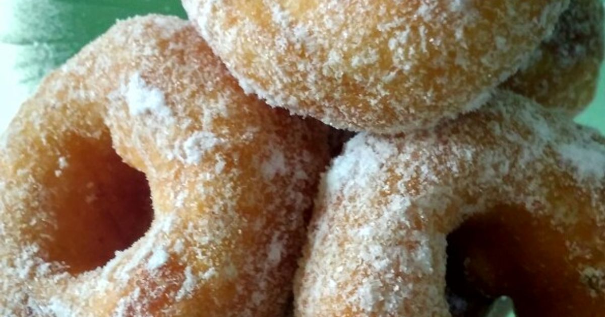 Resep 🍩 7. Donat Labu Kuning Tanpa Telur 🍩 oleh Pawon_mungil - Cookpad